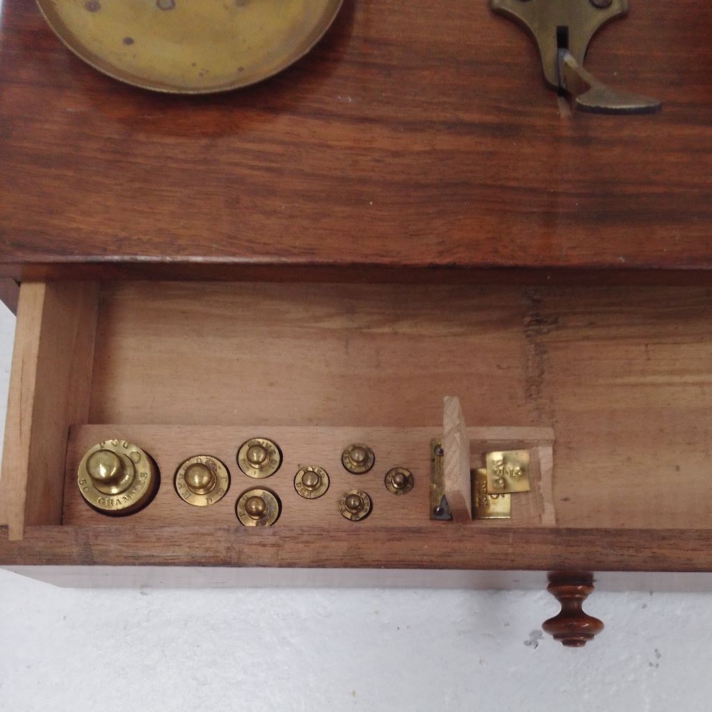 French Antique Brass Assaying Scales – French Originals