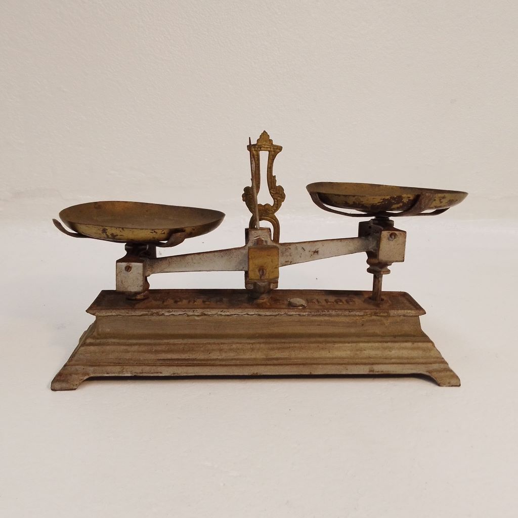 Antique French Force Counter Scales 1KG – French Originals