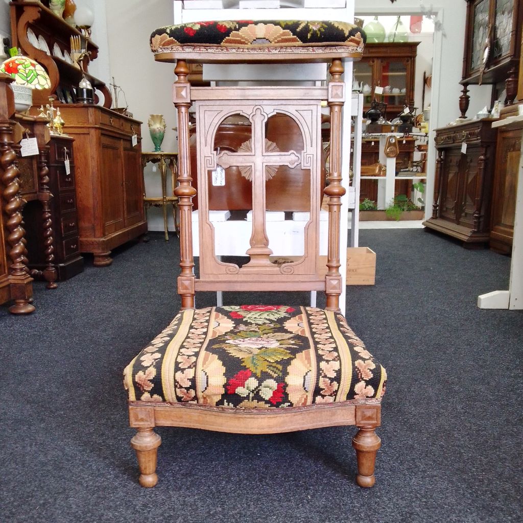 Antique French Prayer Chair – French Originals