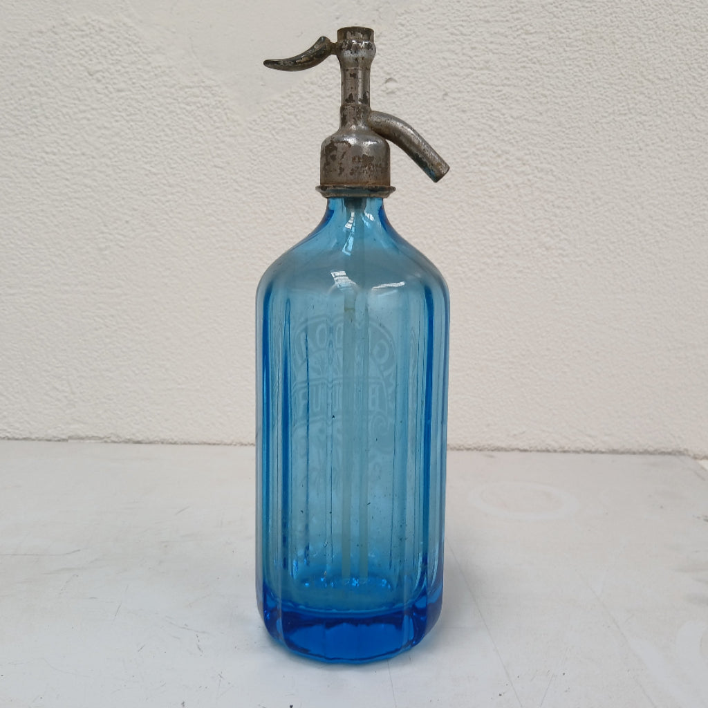 Blue Glass Soda Syphon – French Originals