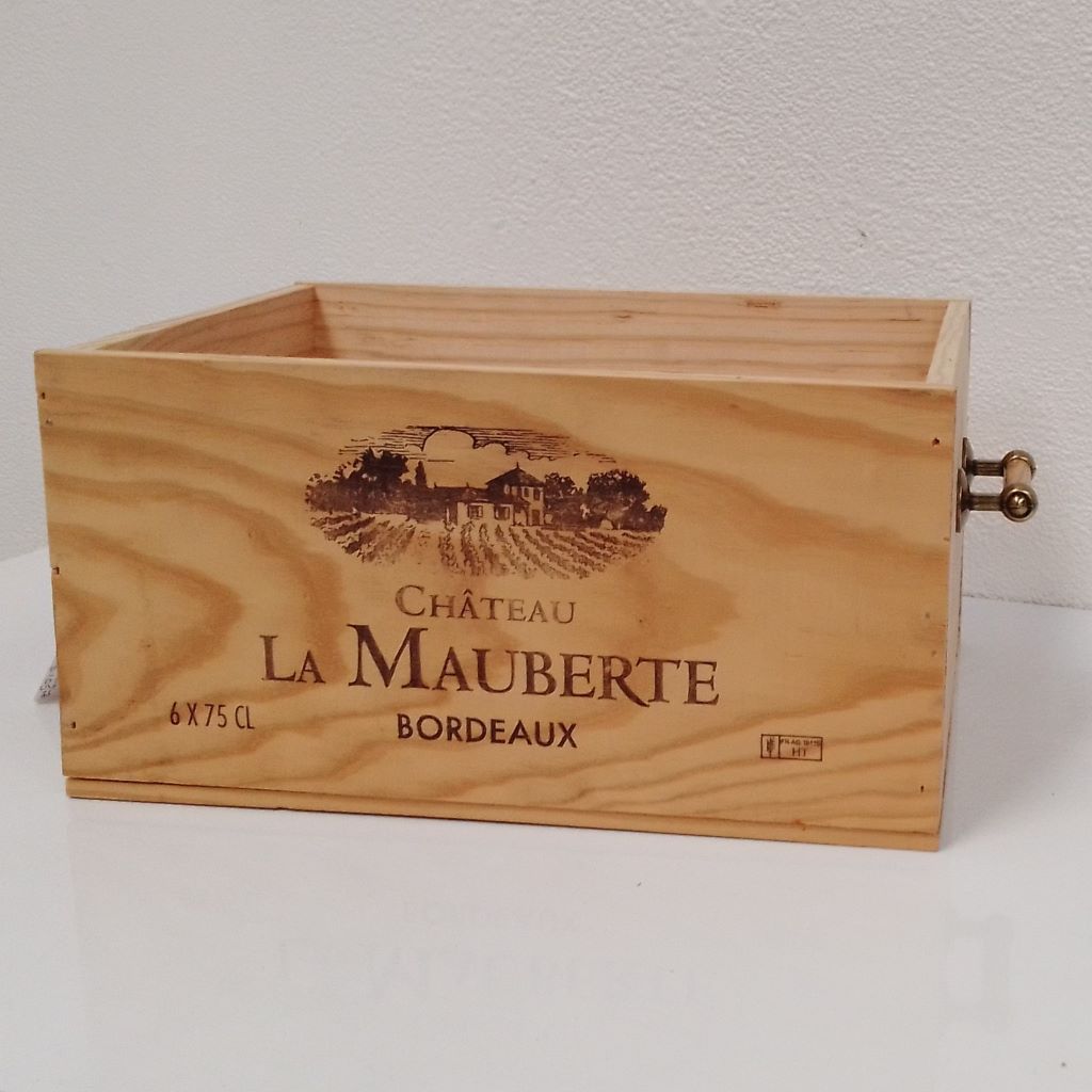 French Wine Box Table Caddy – French Originals