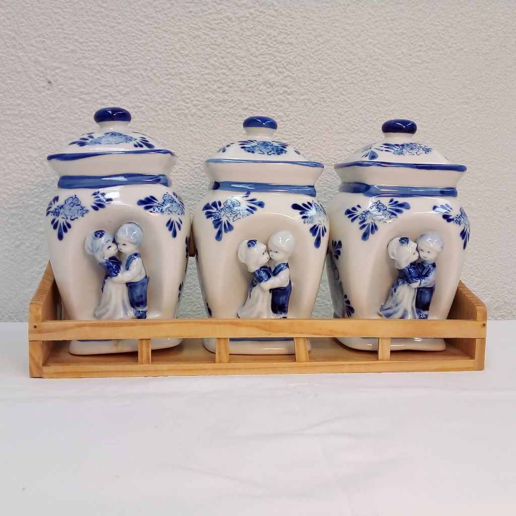 Ceramic Kitchen Storage Jars. – French Originals