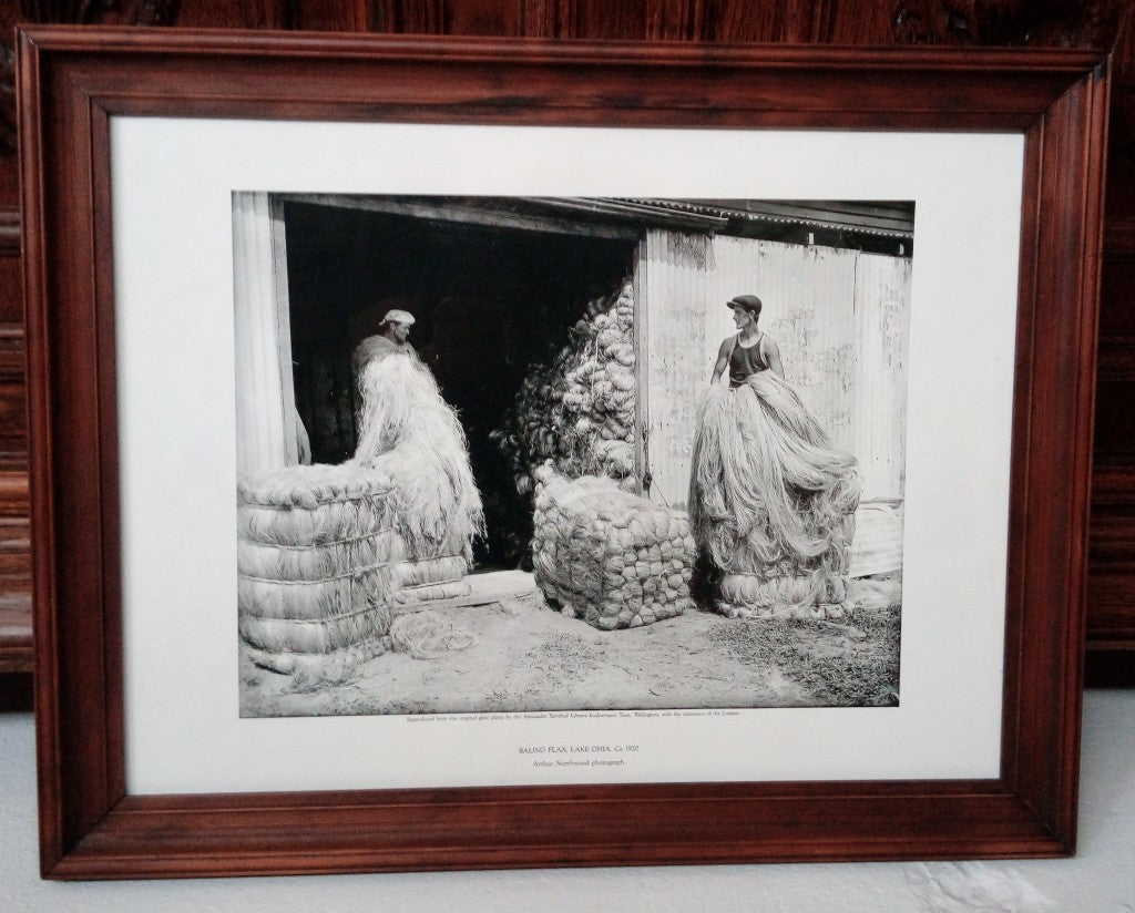Arthur Northwood Photograph Print Baling Flax – French Originals