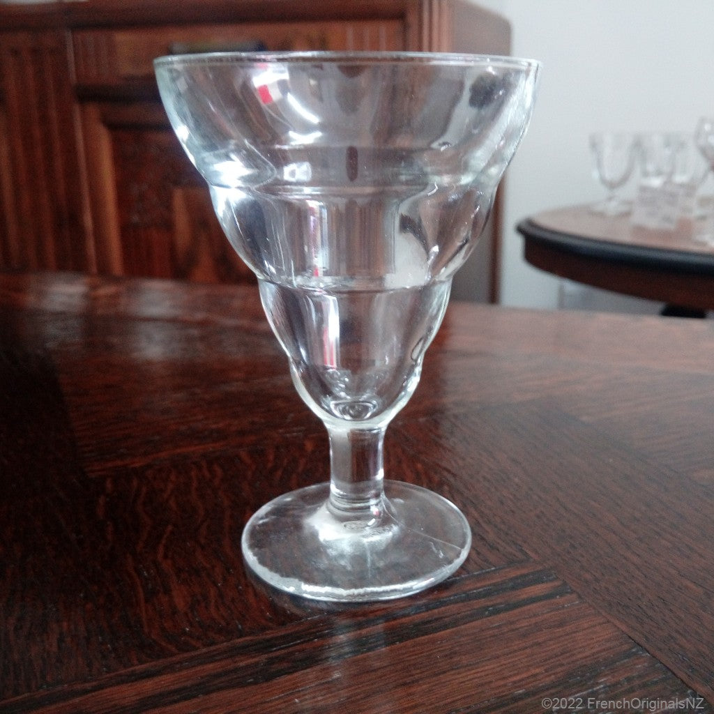 Vintage French Cafe glasses by BVB France – French Originals